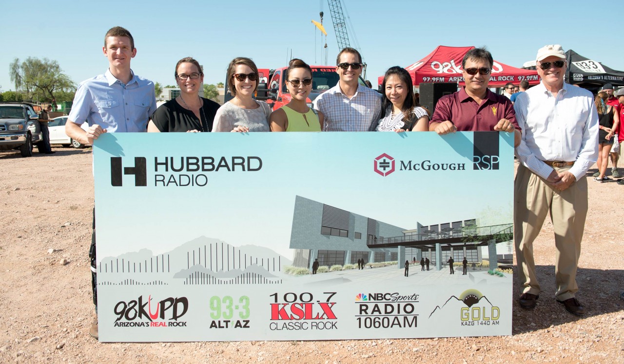 Hubbard Radio Breaks Ground on Phoenix Facility. | RSP Architects