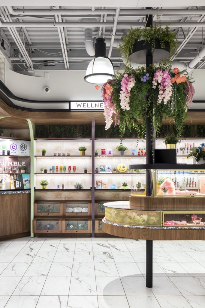 A Different Kind of Green: Cannabis Retail Design at The Flower Shop ...