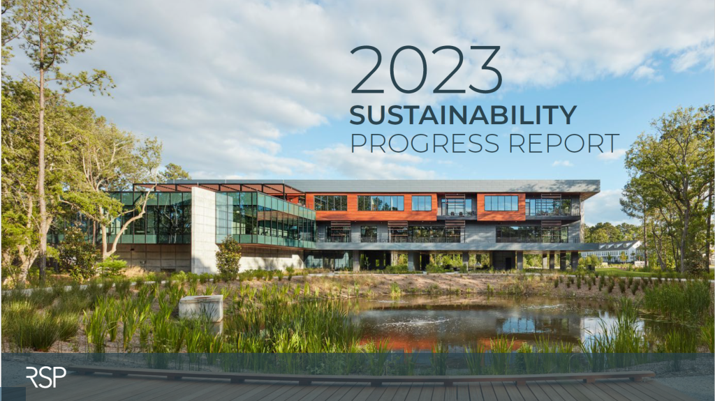 RSP Architects Publishes 2023 Sustainability Update | RSP Architects